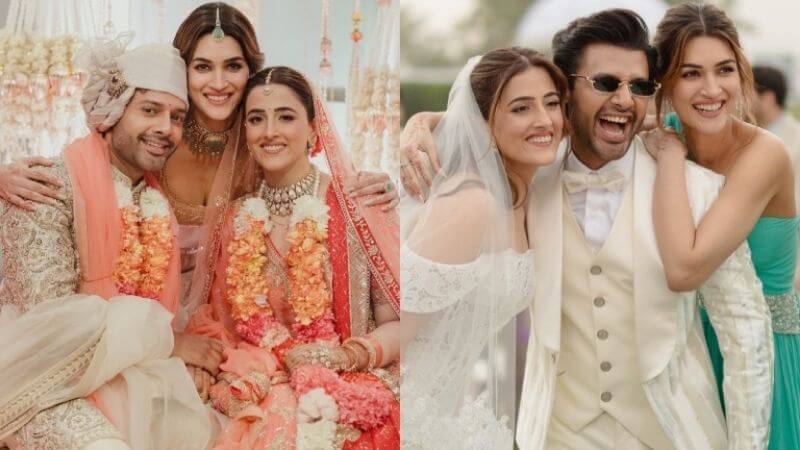 Kriti Sanon Shares Emotional Note After Nupur Sanon Marries Stebin Ben ...